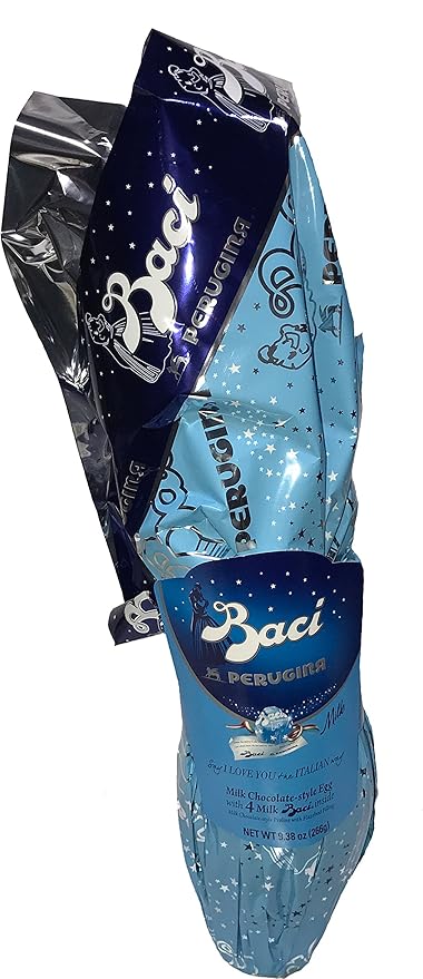 Amazon.com : Perugina Baci Milk Chocolate Easter Egg – 9.3 Ounces ...
