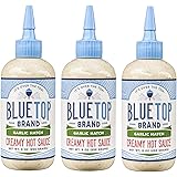 Amazon.com : Blue Top Brand Creamy Hot Sauce Variety Bundle, 9 oz (Pack ...