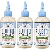 Amazon.com : Blue Top Brand Creamy Hot Sauce Variety Bundle, 9 oz (Pack ...