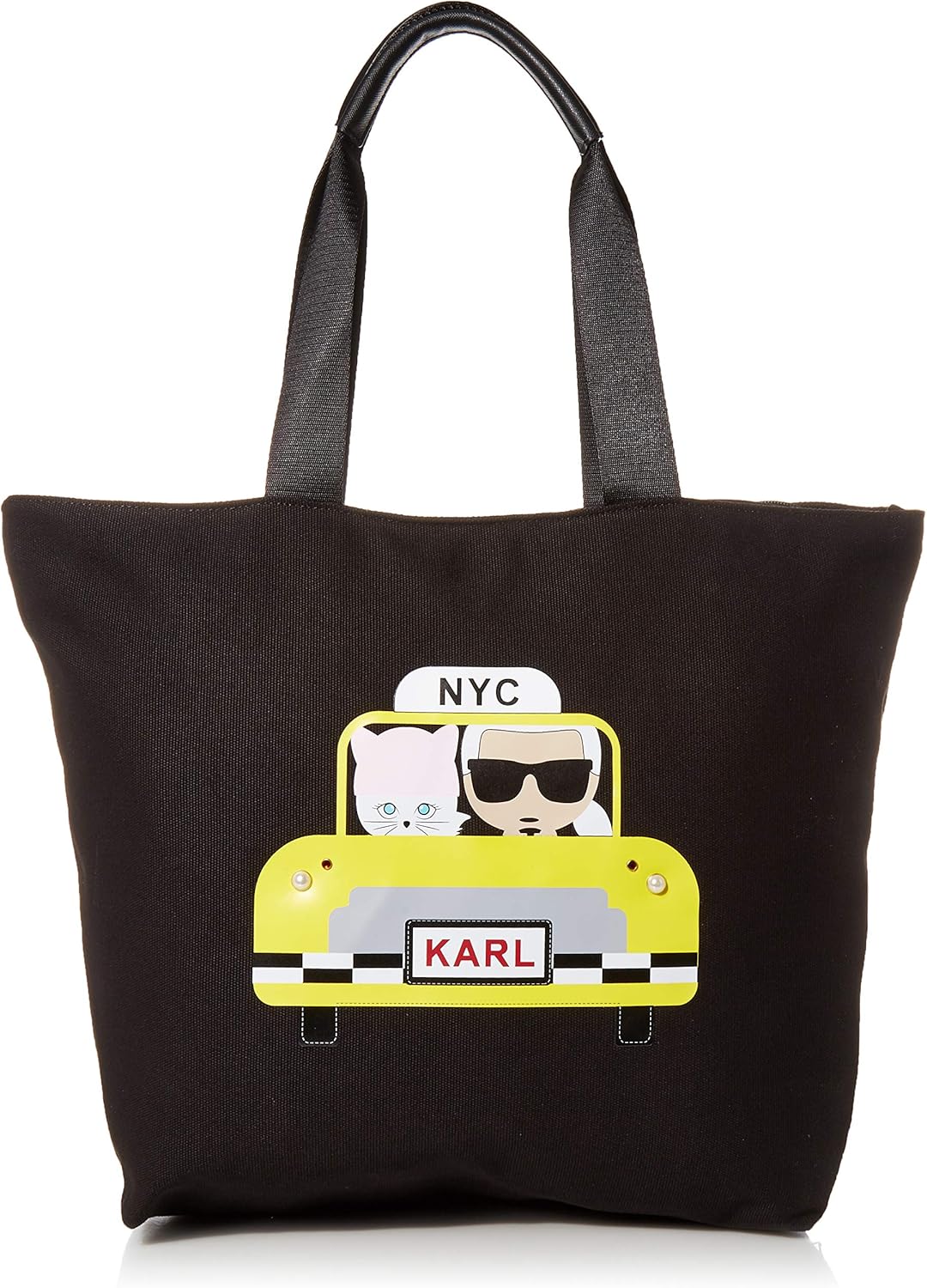 Karl Lagerfeld Yellow Purse | semashow.com