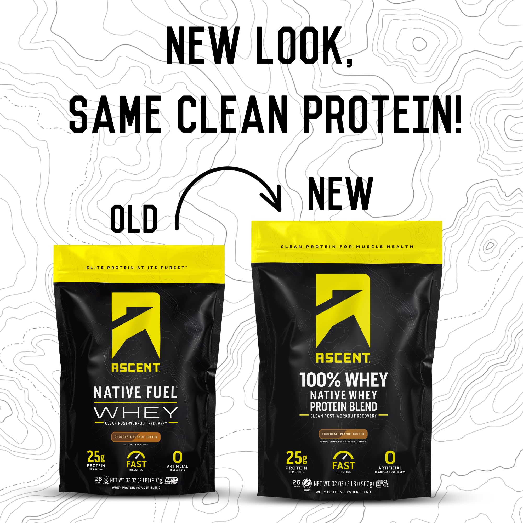 Mua Ascent 100% Whey Protein Powder - Post Workout Whey Protein Isolate ...