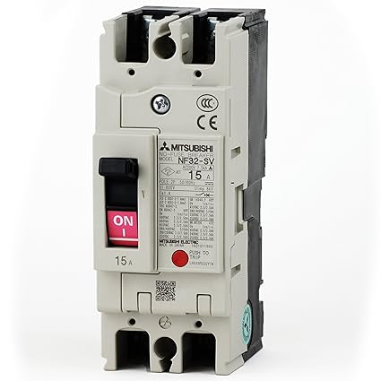 Amazon | 三菱電機 NF32-SV 2P 5A (ノーヒューズブレーカー) (2極) (AC/DC) NN | ブレーカー・ブレーカーボックス | 産業・研究開発用品 通販