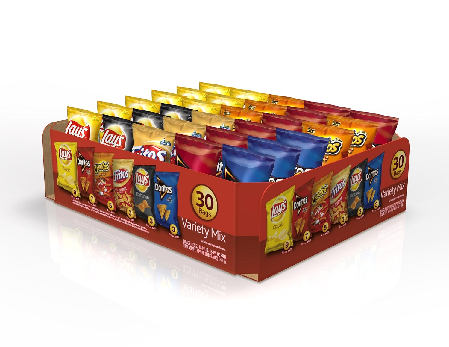 Frito Lay Classic Mix Variety 30-Pack - $8 + free shipping