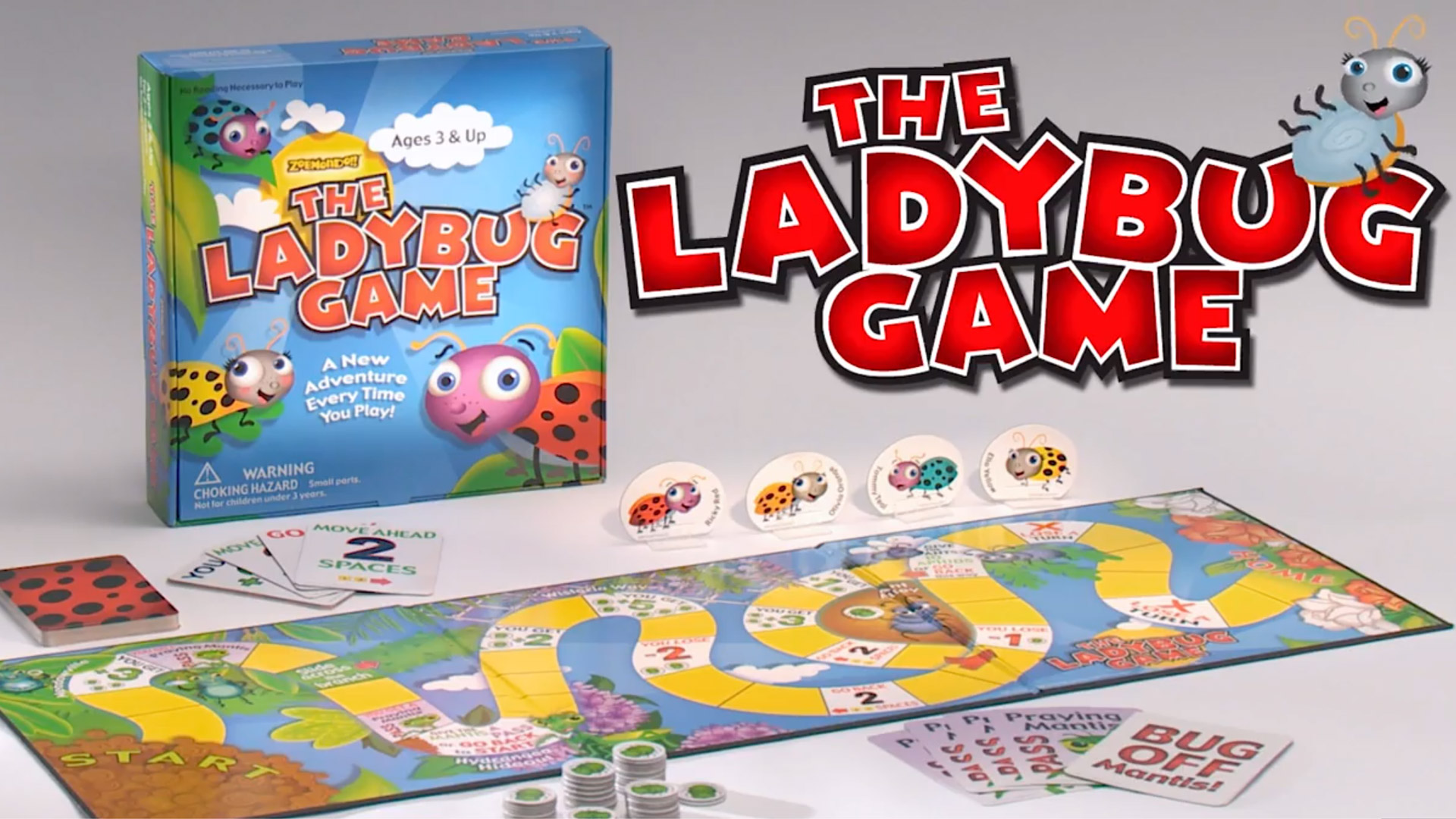 Watch They Ladybug Board Game for Preschoolers on Amazon Live