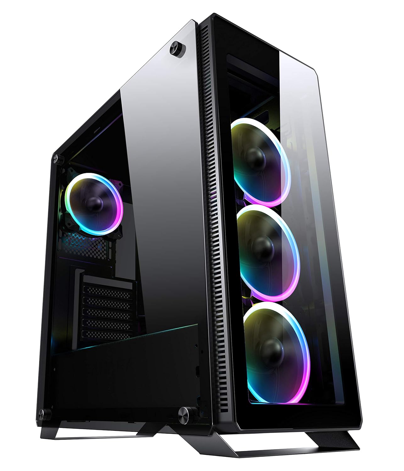 Sahara Boîtier PC P35 Sync 4 x Pirate True RVB - Noir: Amazon.fr ...