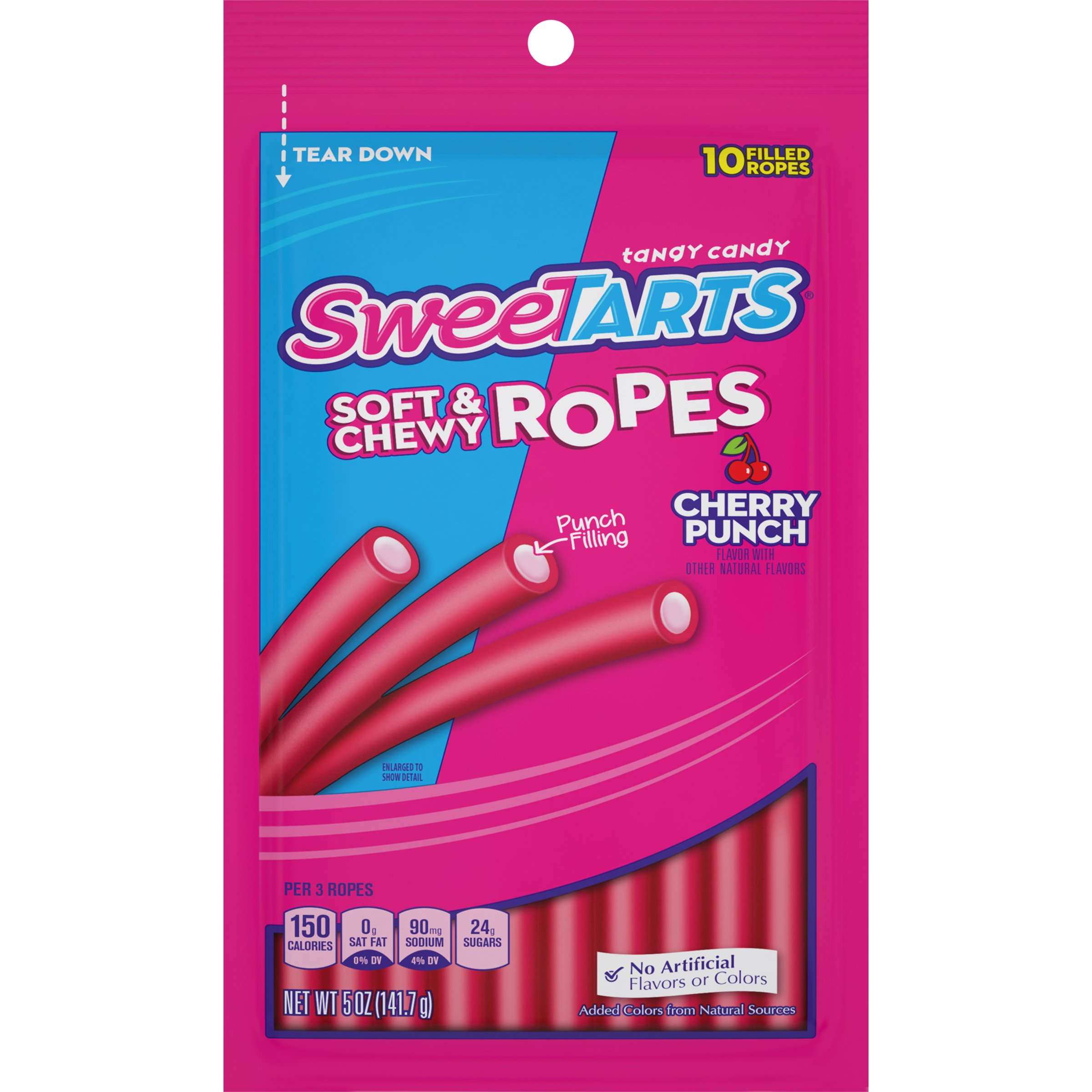 Amazon.com : Sweetarts Soft and Chewy Candy Ropes, 3 oz : Grocery ...