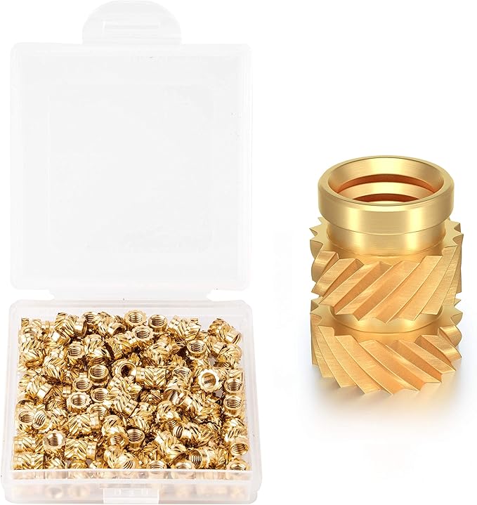 WATSABRO M3/M4/M5 Einpressmutter Innengewinde, Messing gewindeeinsatz ...