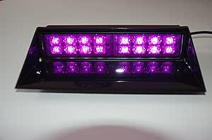 Amazon.com: Purple Funeral LED Lights Windsheild Lighting Dash Deck ...