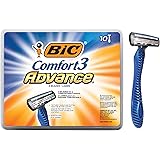 Amazon.com: BIC Comfort 3 Advance Men's Disposable Razor, 4 Count: Beauty