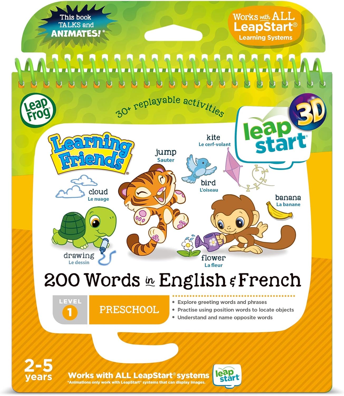 Leapfrog 462003 200 Words Activity Book, Multicoloured: Amazon.co.uk ...
