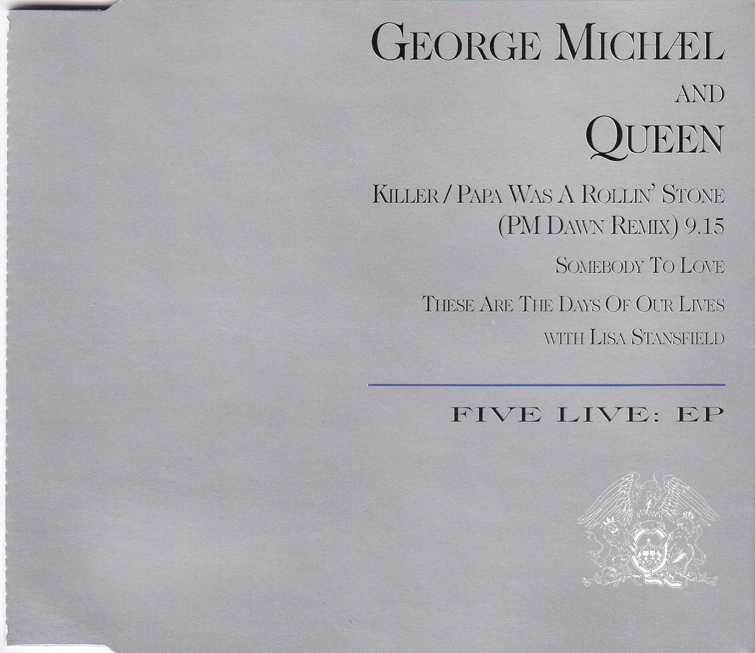 Amazon | George Michael & Queen - Five Live EP | | ミュージック | ミュージック