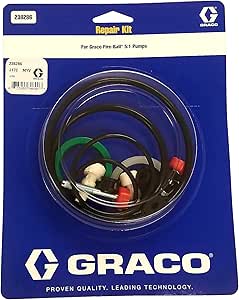 Graco 238286 Repair Kit 5:1 Ratio Fire Ball 300 Oil Pumps 238-286 Fluid ...