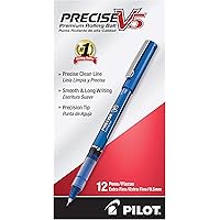Amazon.com : PILOT Precise V5 Stick Liquid Ink Rolling Ball Stick Pens ...