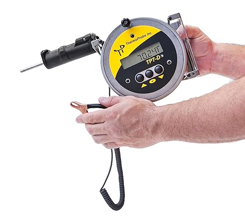 TP-7D Digital Tank Gauging Thermometer with 25M Cable, Extra Weight ...