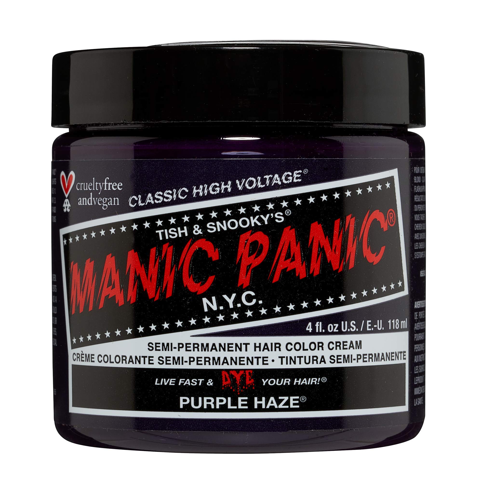 Mua Purple Haze Dark Purple Hair Dye - Classic High Voltage - Semi ...