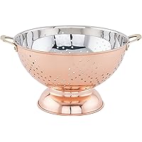 Amazon.com: Old Dutch Colander, 9", Copper: Copper Strainer: Home & Kitchen