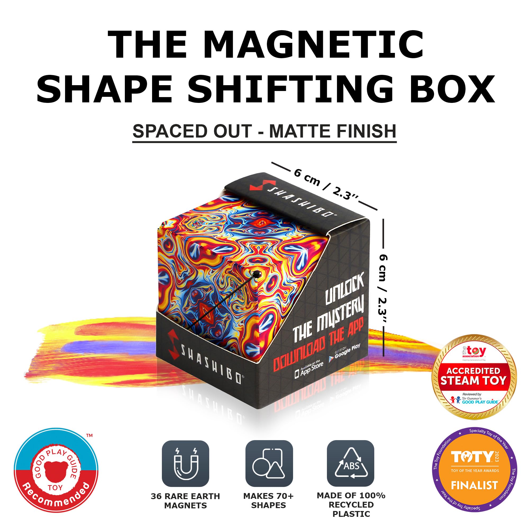 Mua SHASHIBO Shape Shifting Box - Award-Winning, Patented Fidget Cube w ...