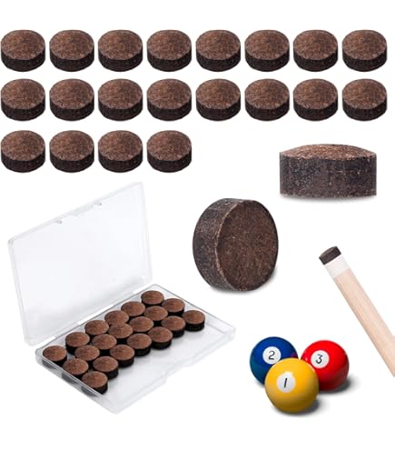 13mm Hard Billiard Tips For Professional Players Le Pro 13mm Pool Cue ...