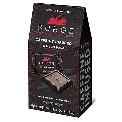 Surge Dark Chocolate Energy Boost with Caffeine and Nepal | Ubuy