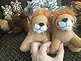 Amazon.com: Playscene Suede Jungle / Zoo Animals, Assorted Suede Plush ...