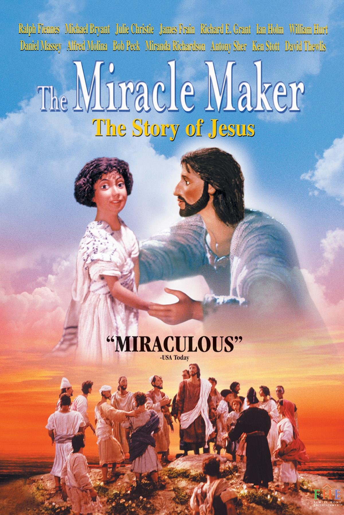 Amazon.com: The Miracle Maker : Ralph Fiennes, Miranda Richardson ...