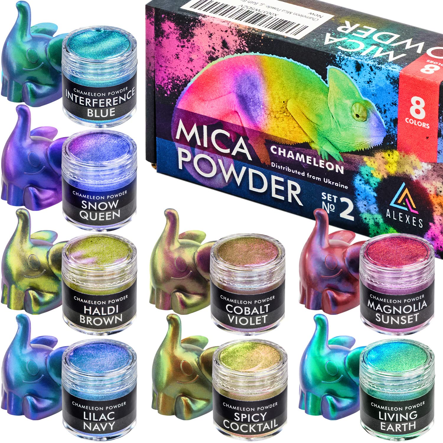 Mua Chameleon Mica Powder – Epoxy Resin Color Pigment Powder - Color ...