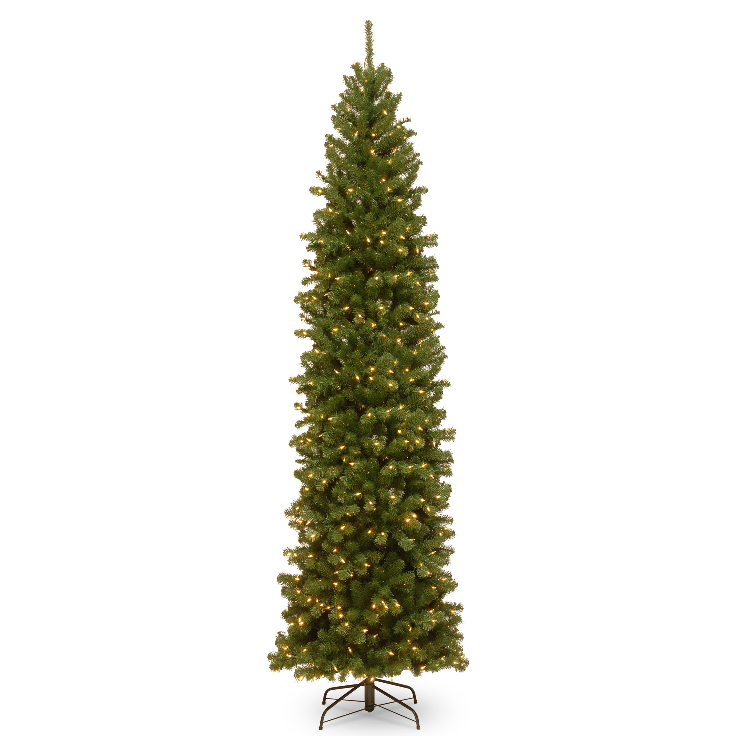 National Tree 9 Foot North Valley Spruce Pencil Slim Tree