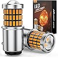 Amazon.com: Nilight 1157 LED Bulb 2PCS 57LED Amber Yellow 2057 2357 BAY15D 7528 Front Rear Turn ...