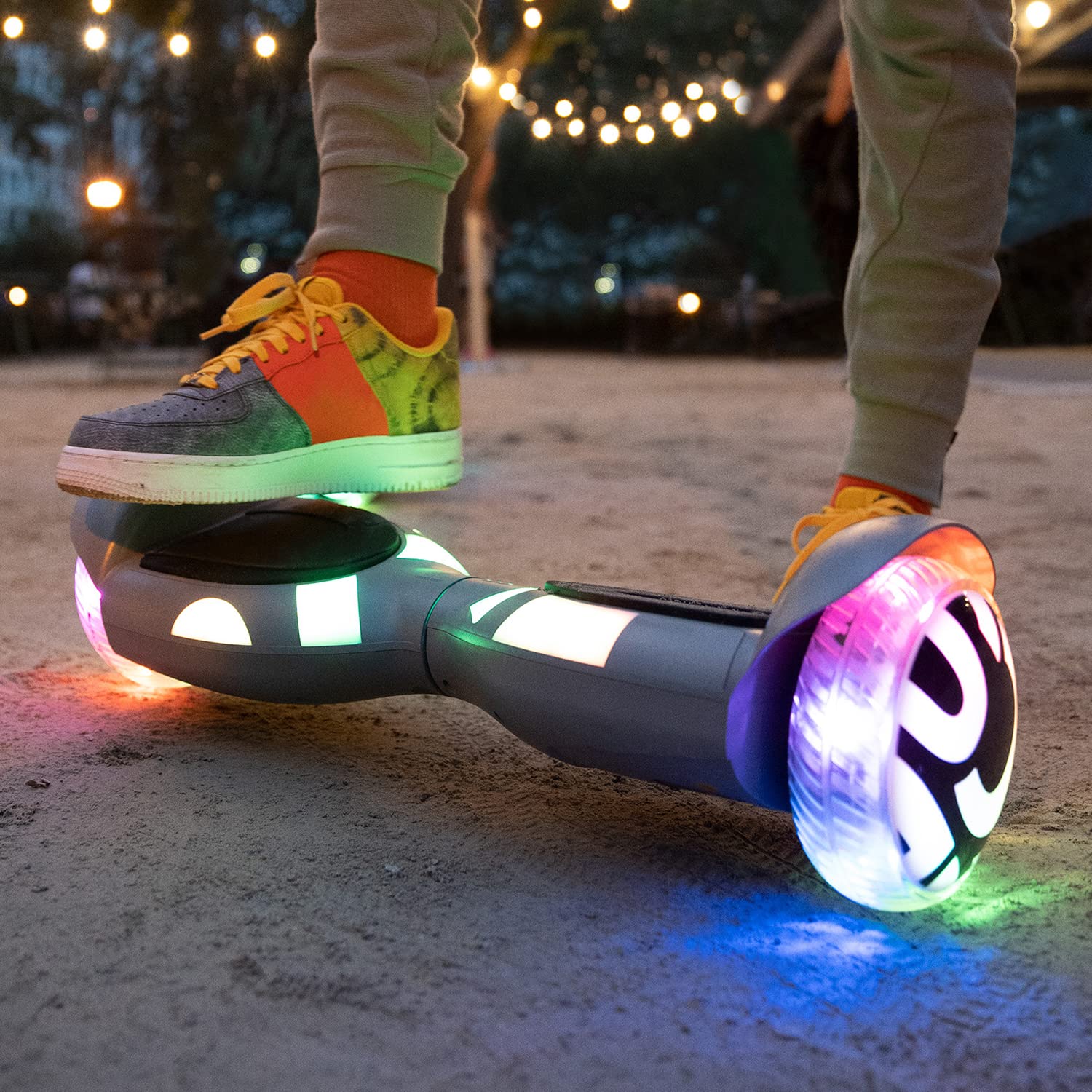 Mua All Terrain Hoverboard with LED Lights, LED Light-up Wheels, Self ...