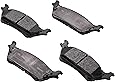 Amazon.com: ACDelco 17D1602CH Professional Ceramic Rear Disc Brake Pad ...