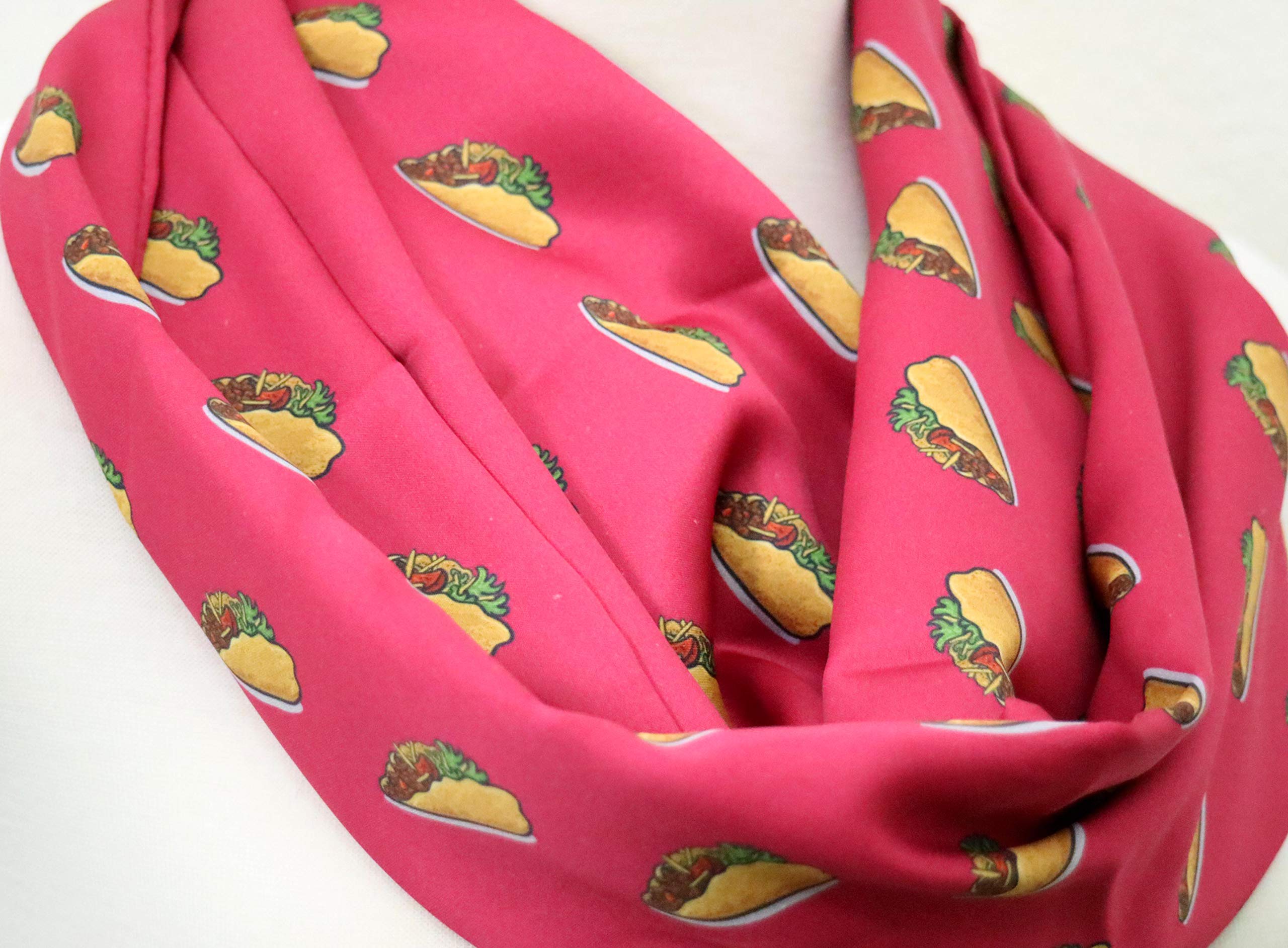 Taco gift infinity scarf For Taco Tuesdays taco lover gift for her by ...