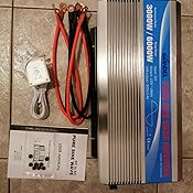 Pure Sine Wave Power Inverter 3000Watt DC 12V to AC120V with Dual AC ...