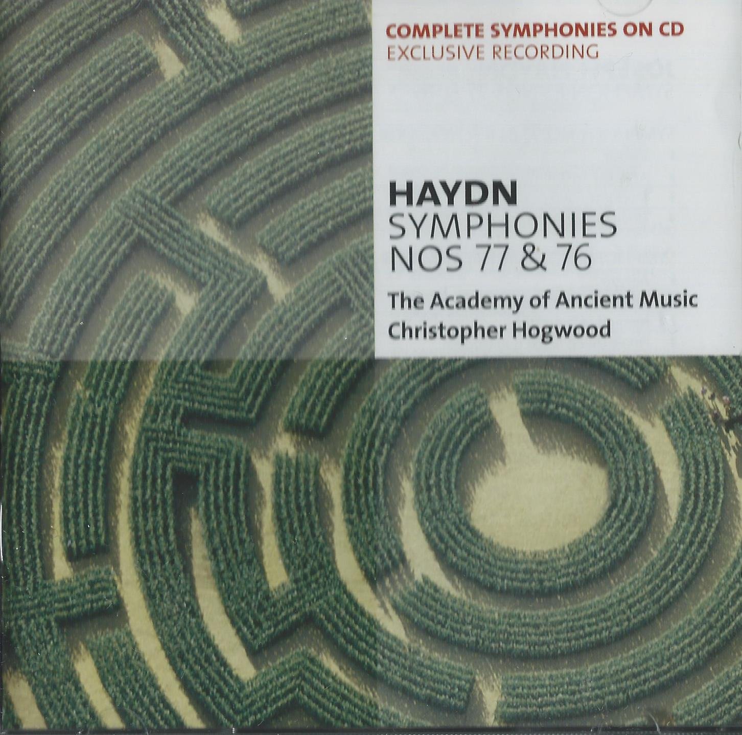 Joseph Haydn, The Academy of Ancient Music, Christopher Hogwood - Haydn ...