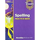 Spelling Practice Book: Grade 4 (Treasures): MacMillan: 9780021936373 ...