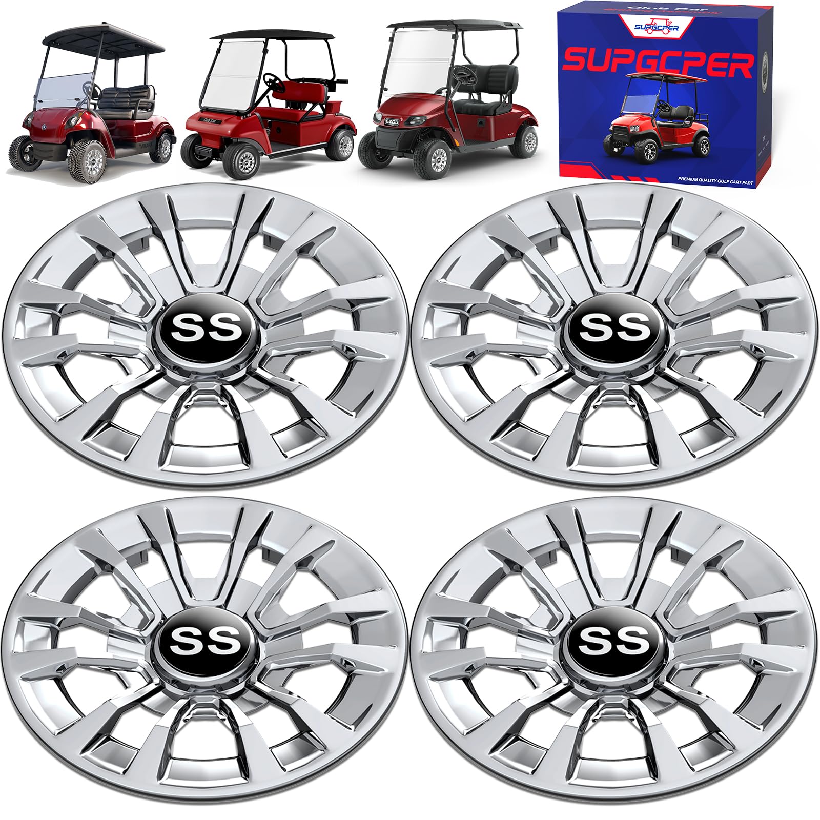 Hub Caps For Golf Cart