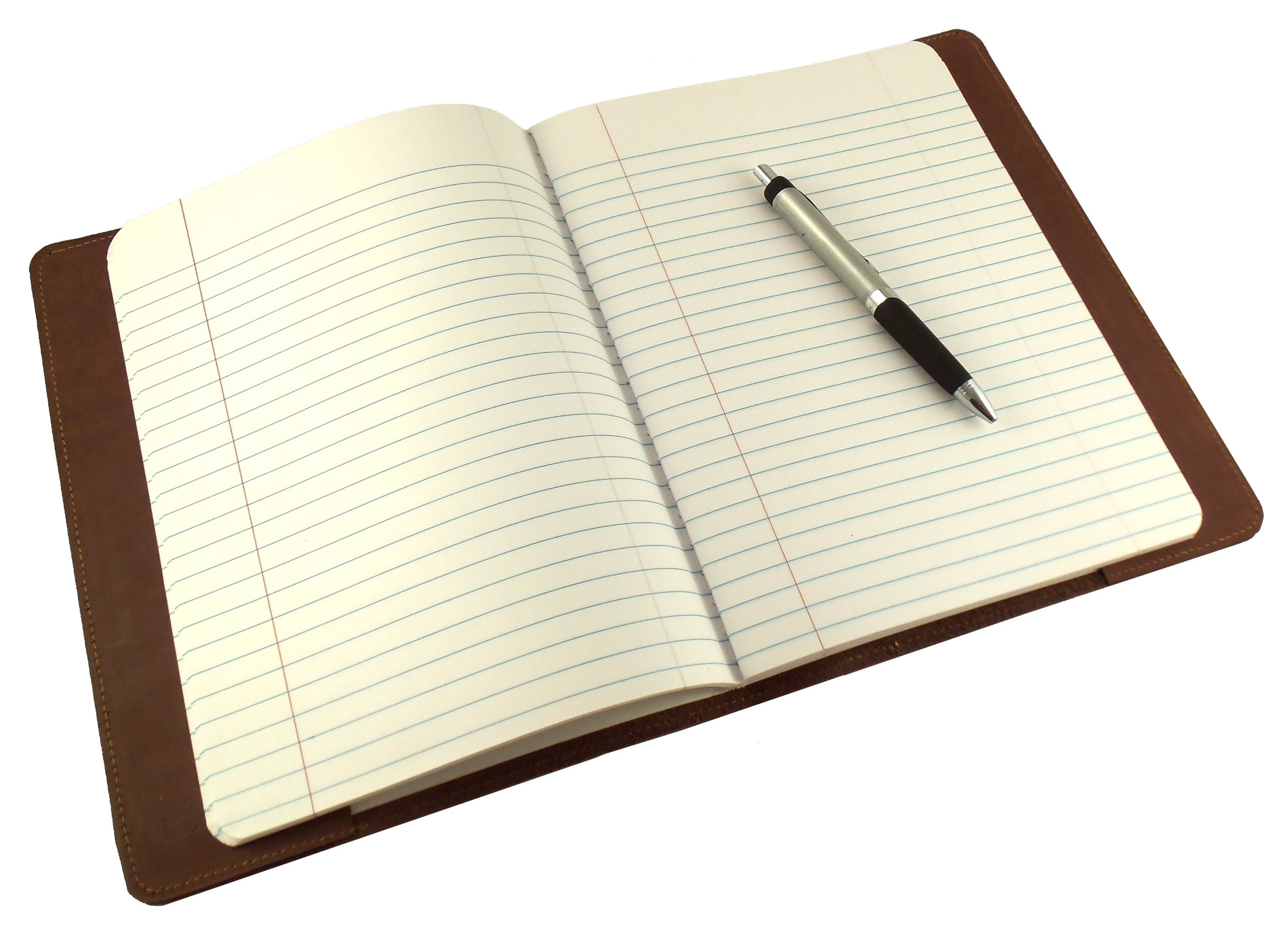 Refillable Leather Composition Notebook By Rustic Ridge Leather