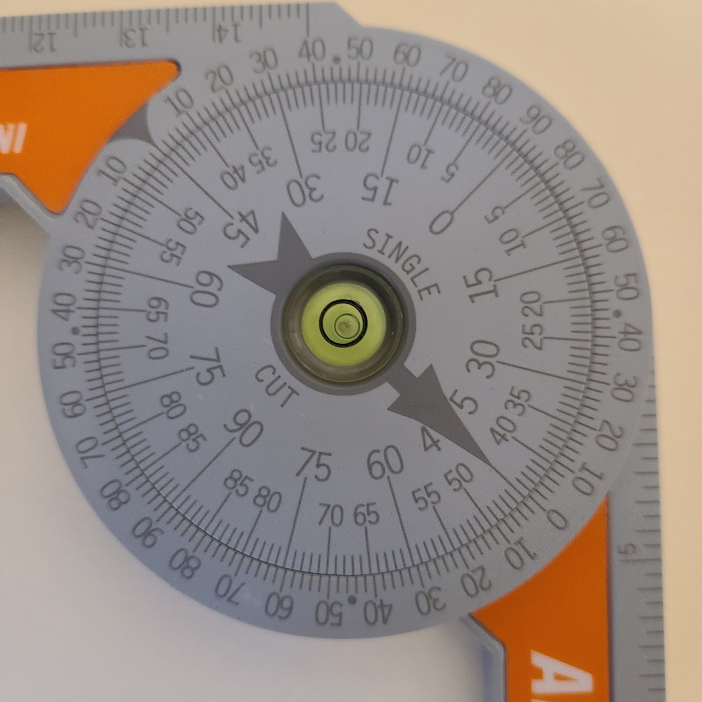 $2/mo - Finance Mecurate Miter Saw Protractor, Inch/Metric Miter ...