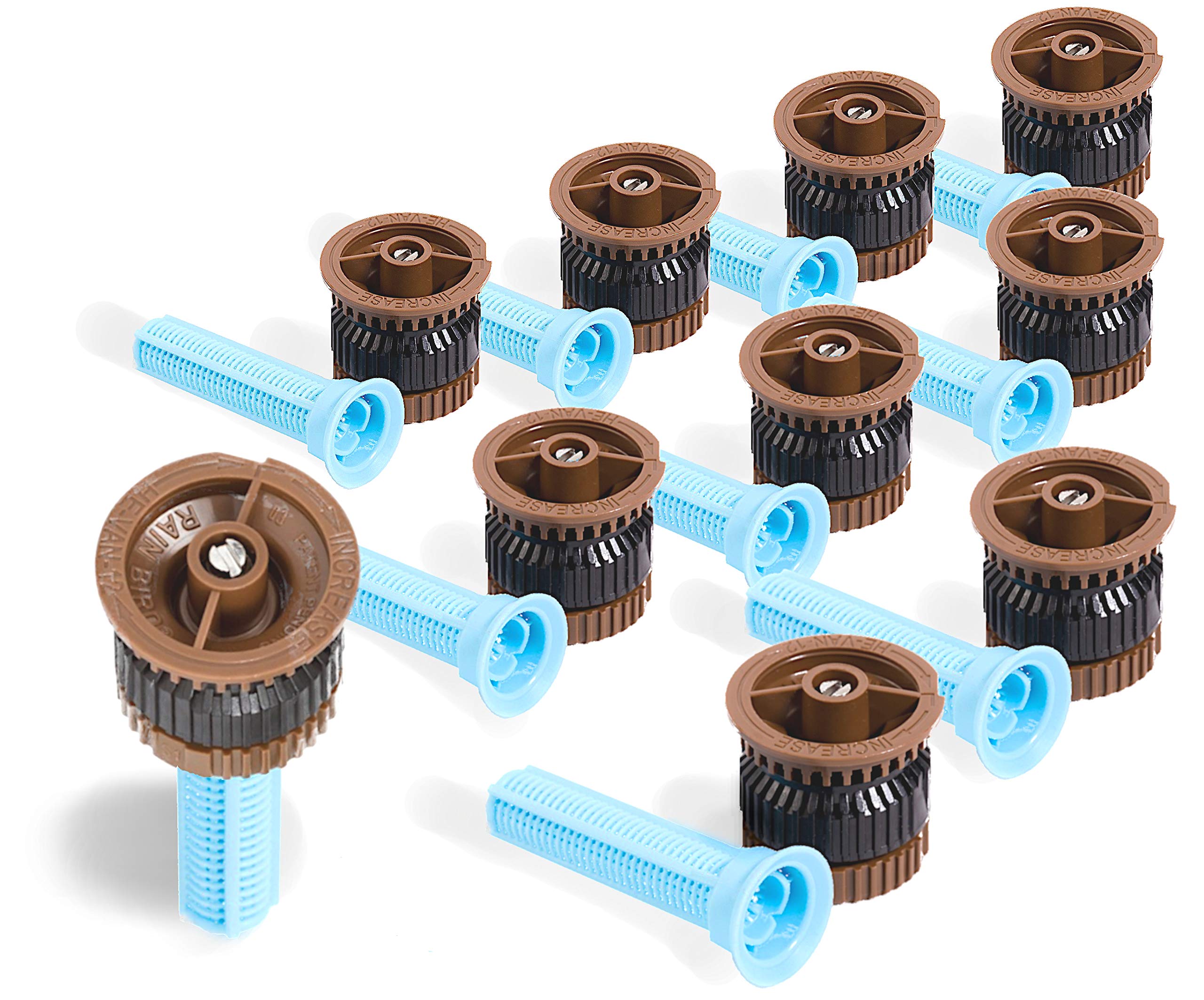 HE-VAN Rain Bird High Efficiency Variable Arc Nozzle, 12-Foot Radius ...