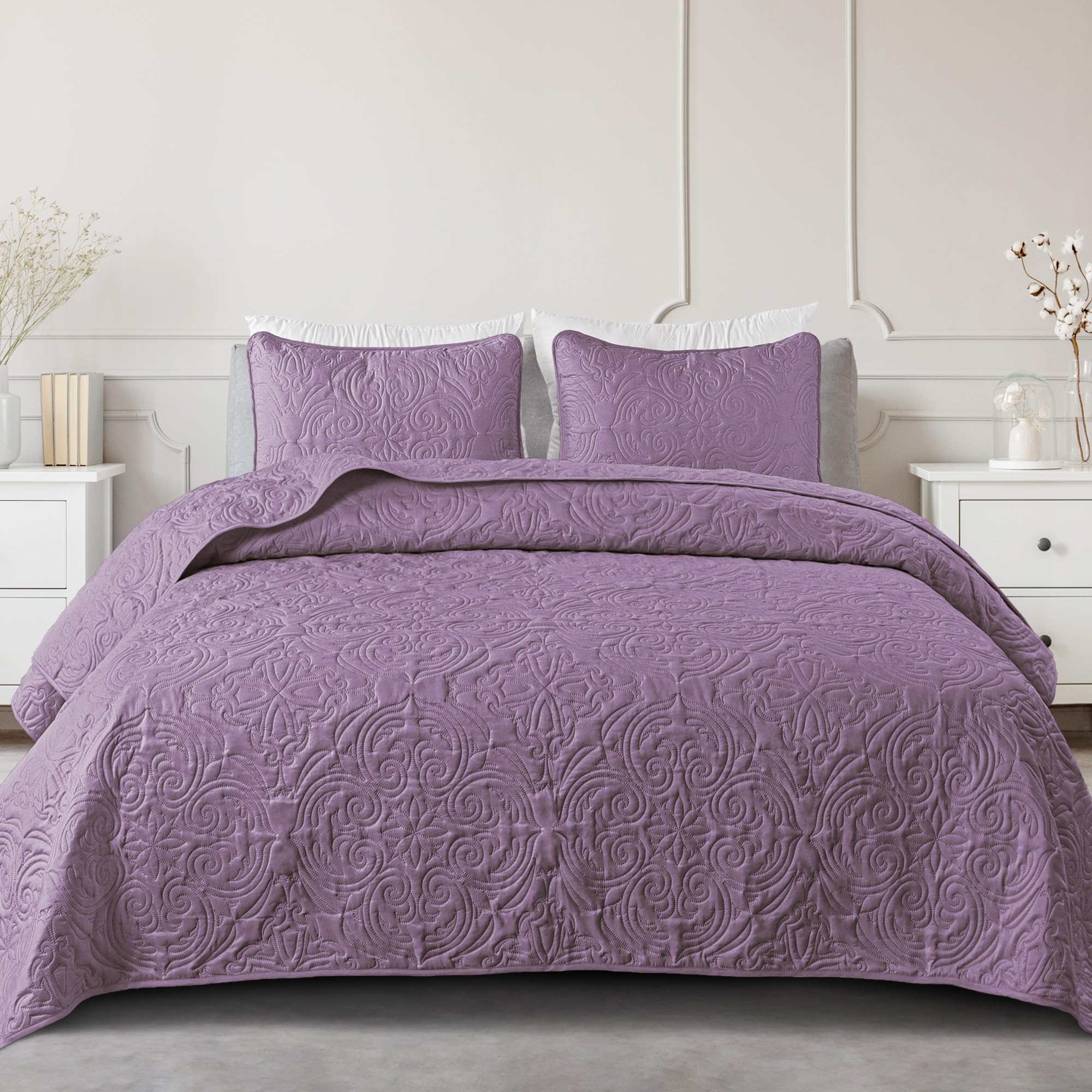 Exclusivo Mezcla Quilt Set Oversized King Size, Lightweight Vintage ...