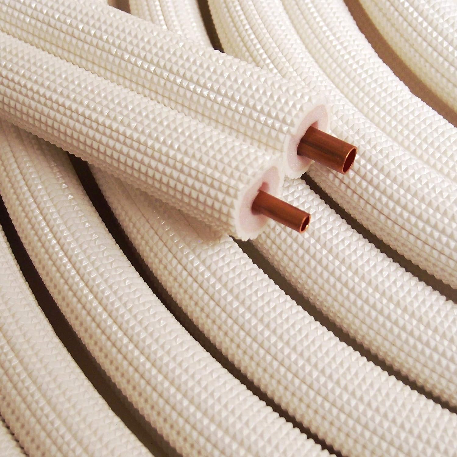 Amazon 3 8 5 8 Insulated Copper Coil Line Set Seamless Pipe