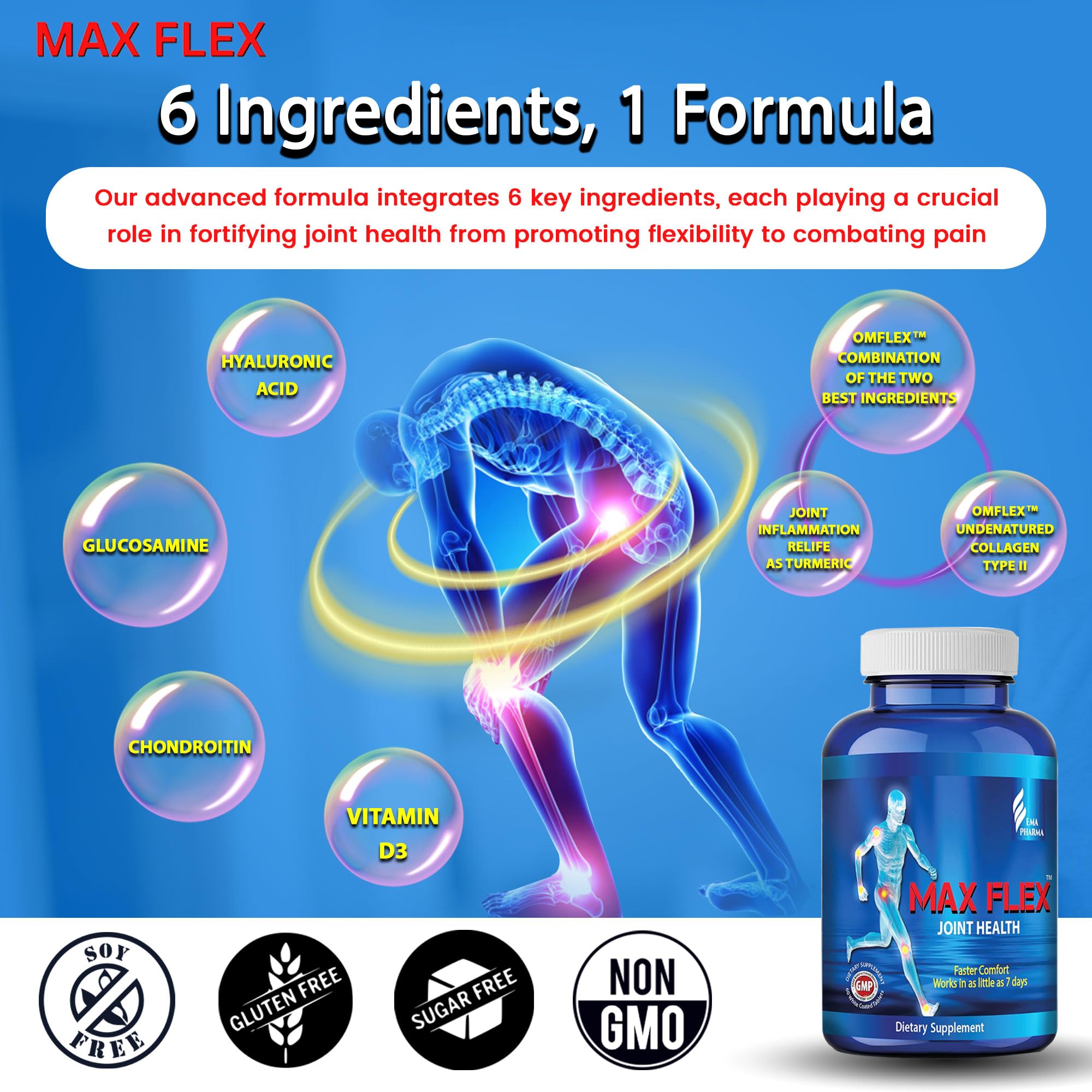 Mua MAX FLEX UC-II, Collagen Supplement for Joint Health – Advanced ...