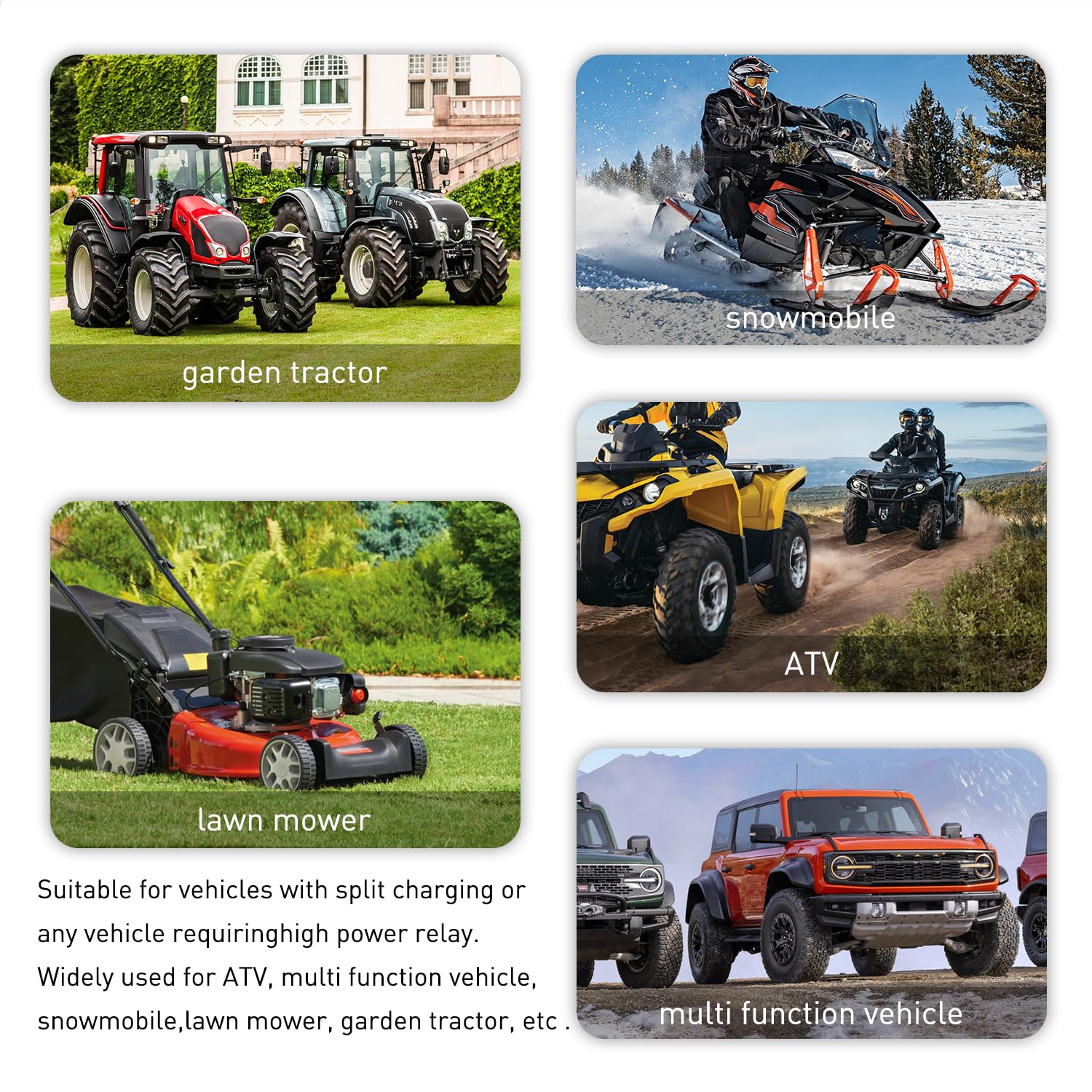 Mua Nilight 120A Starter Relay 4 Pin Split Relays Switch 12V Continuous ...