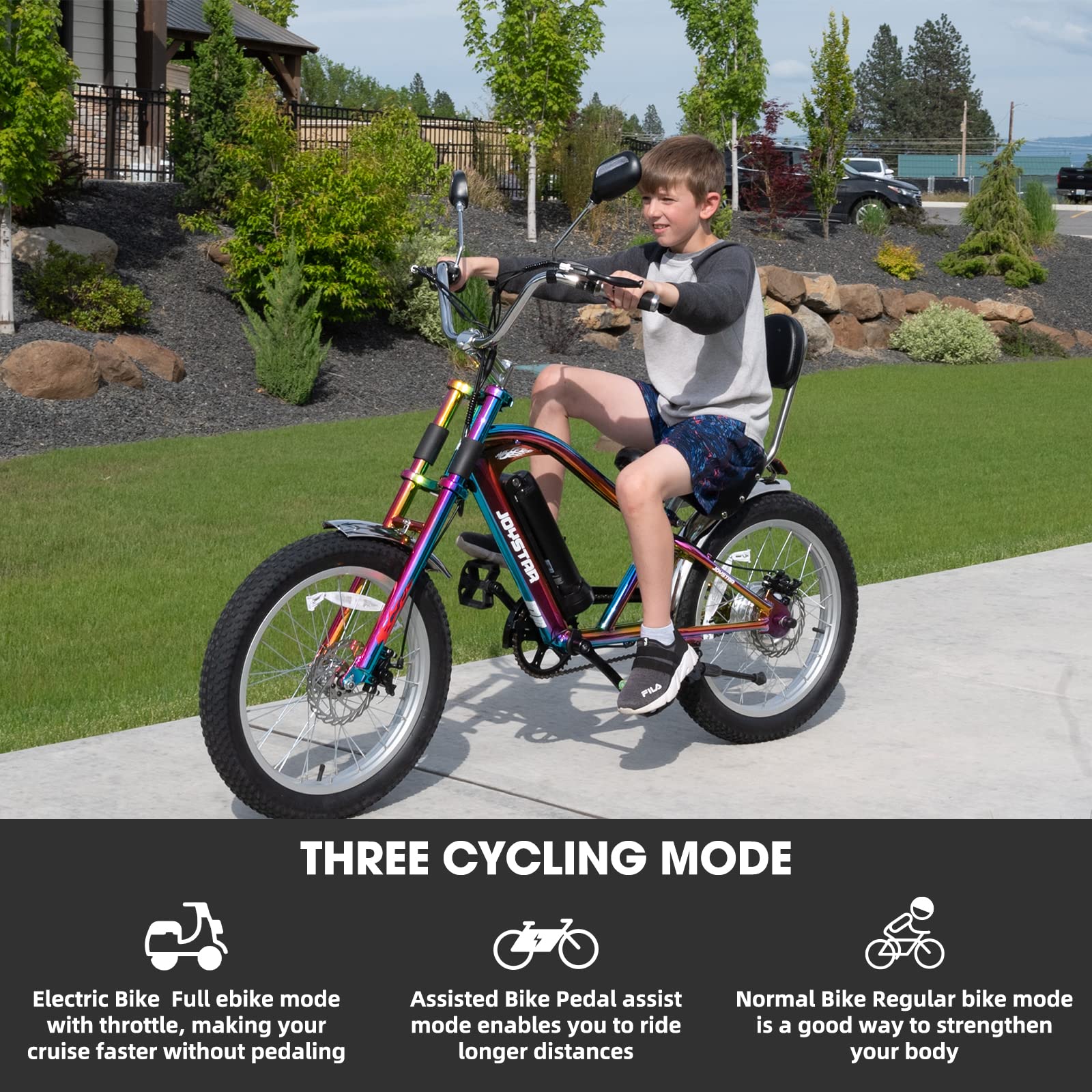 Mua JOYSTAR 20" Electric Bike, Motorcycle Ebike with 250W Brushless ...