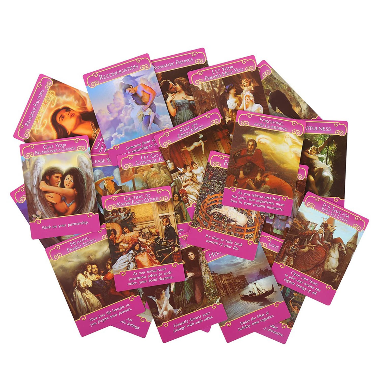 Mua F.curella Tarot Cards for Beginners, 44 Tarot Deck and Oracle Deck ...