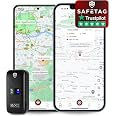 Amazon.com: SafeTag Mini 4G - 4G LTE Rechargeable Mini GPS Tracker, Car ...