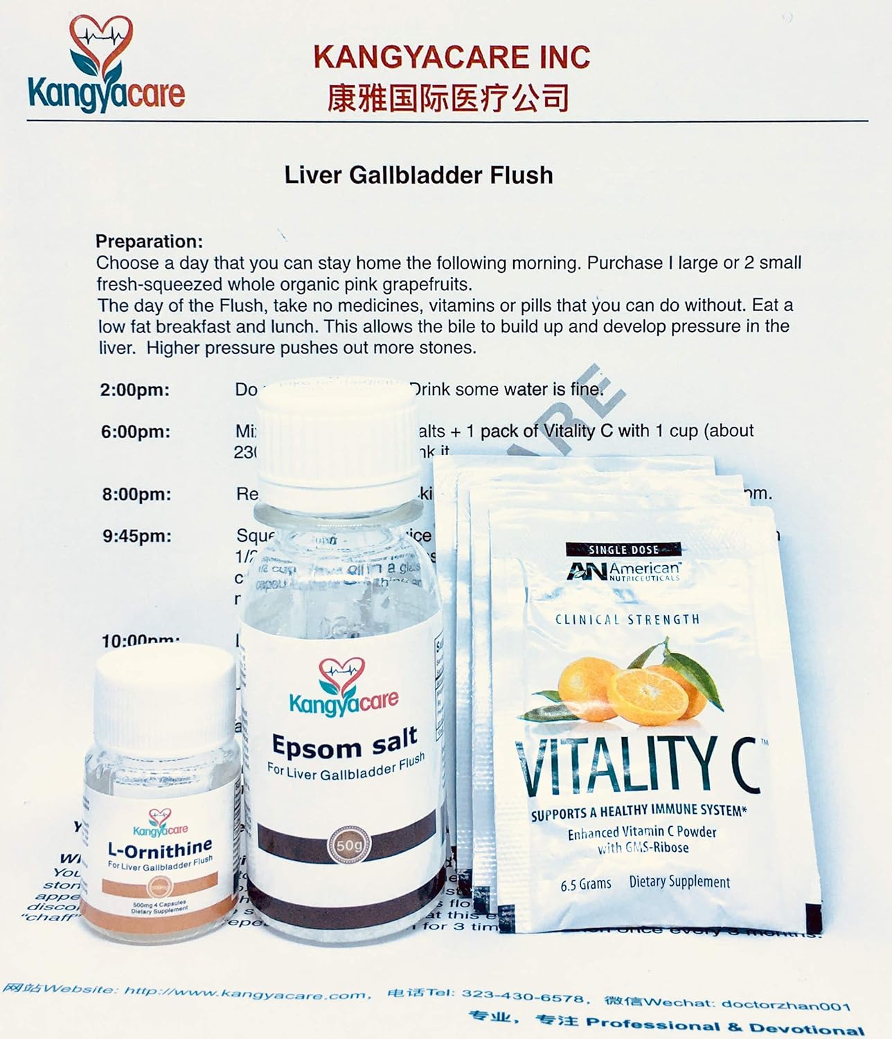 [Kangyacare] Liver Gallbladder Flush - 1-Night Liver and Gallbladder ...