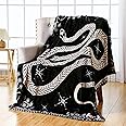 Amazon.com: Buryeah Snake Throw Blanket Gothic Witch Boho Witchy Occult ...