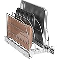 Pull Out Organizer for Cookie Sheet, Cutting Board, Bakeware, and Tray ...
