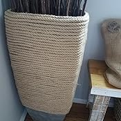 100% Natural Hemp Rope Twisted Strong Jute Rope 100 Feet 1/2 Inch 4 Ply ...