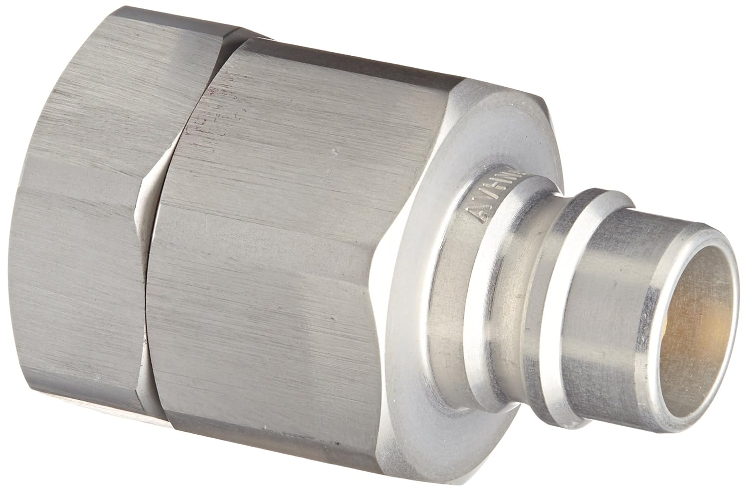 1/4 NPTF Female x 1/4 Coupling Size Snap-Tite VHN4-4F Zinc-Plated Steel ...